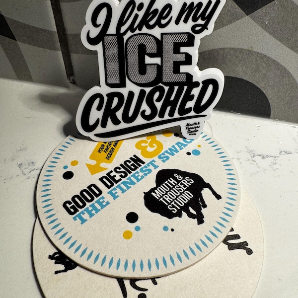 I Like My Ice Crushed - Etsy