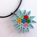 Paper Quilled Necklace, Paper Quilling Jewelry, Quilled Jewelry, Paper ...