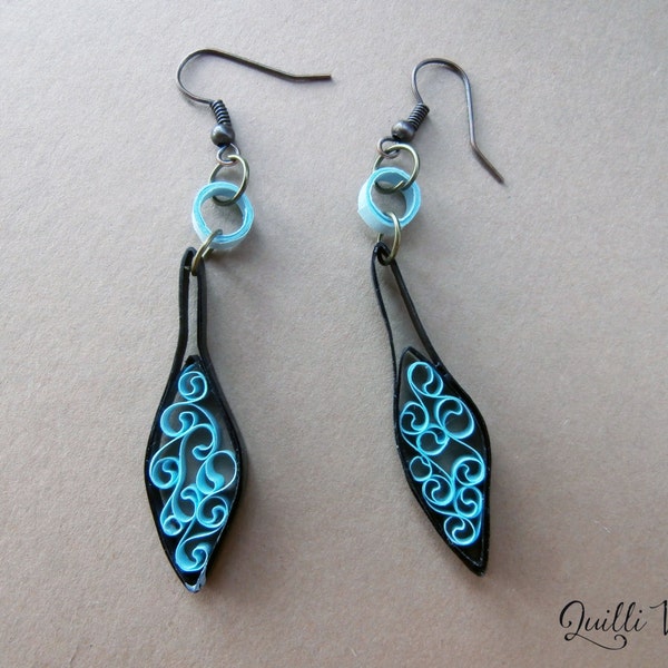 Paper Quilling Earrings - Etsy
