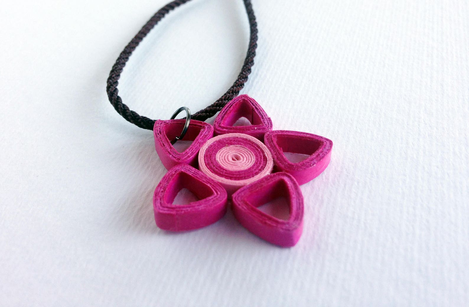 Paper Quilled Necklace, Paper Quilling Jewelry, Quilled Jewelry, Paper ...