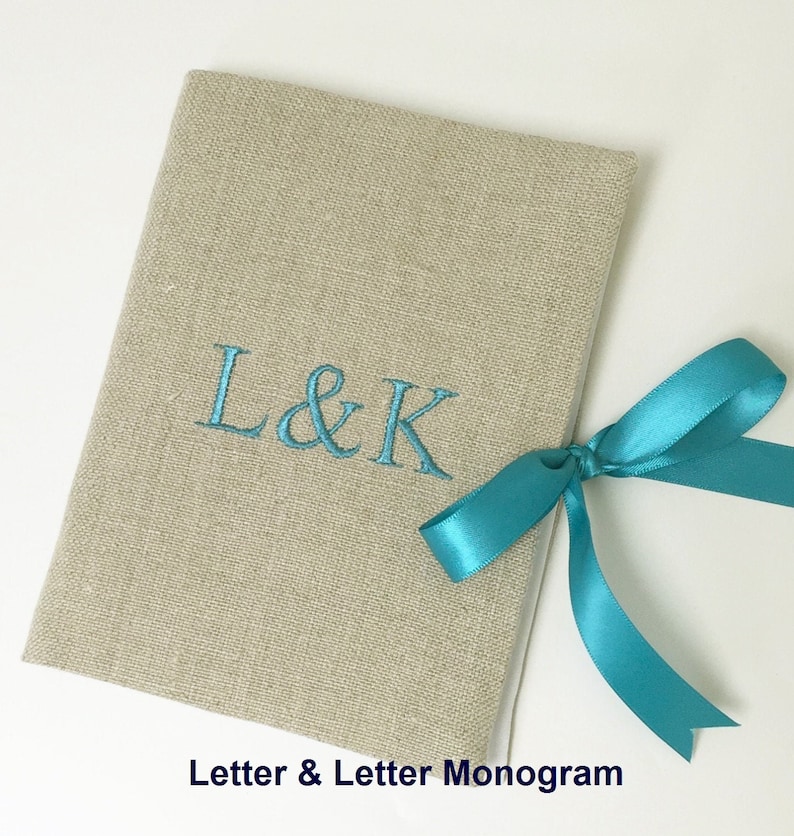 Personalized Photo Album Monogrammed Brag Book Monogram - Etsy