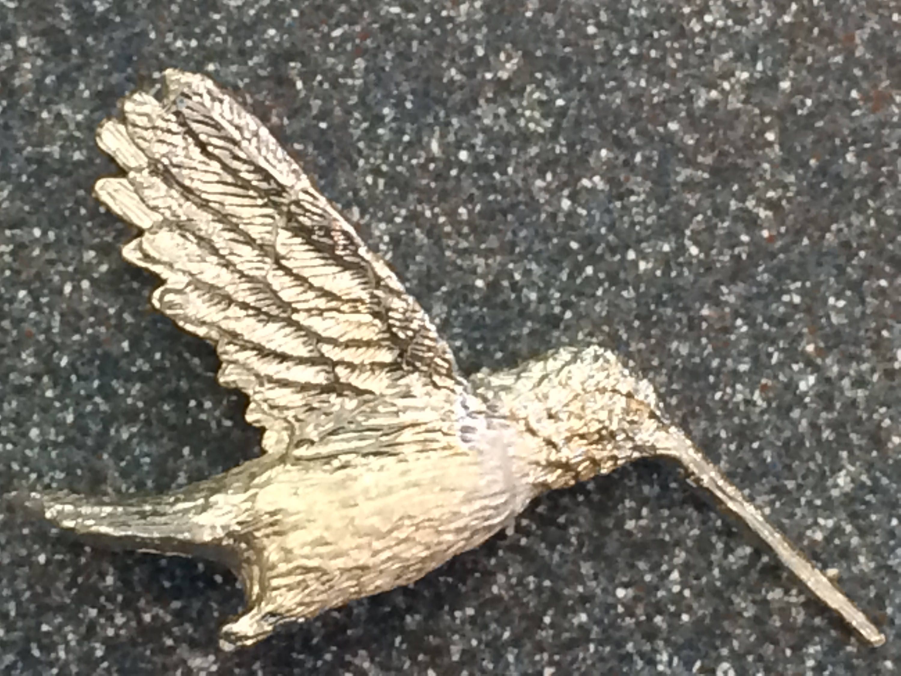 Hummingbird, Life Sized, Cast With Lead Free Pewter in Colorado - Etsy