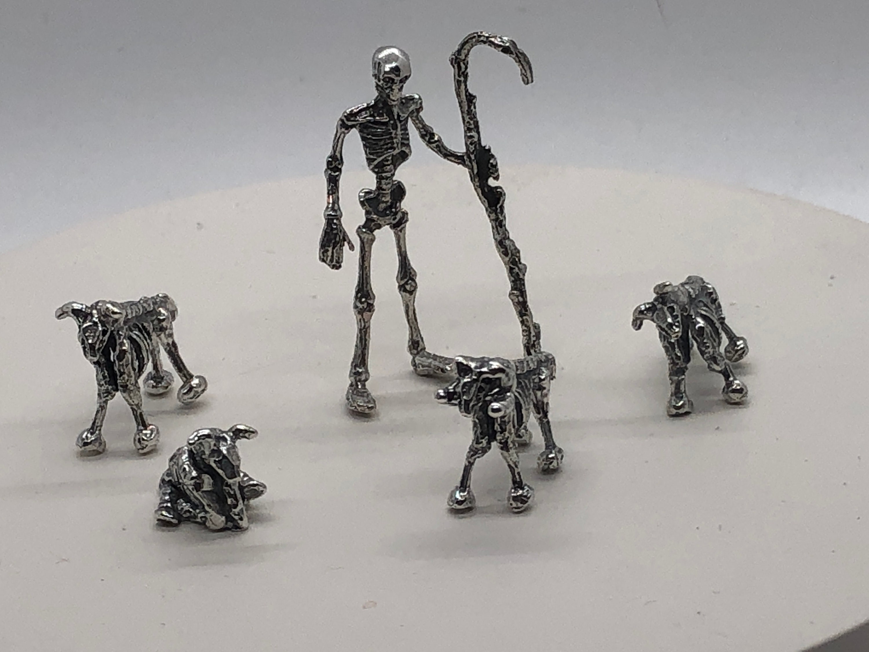 Nativity Set Sterling Silver Skeletons 36 Separate Pieces: | Etsy