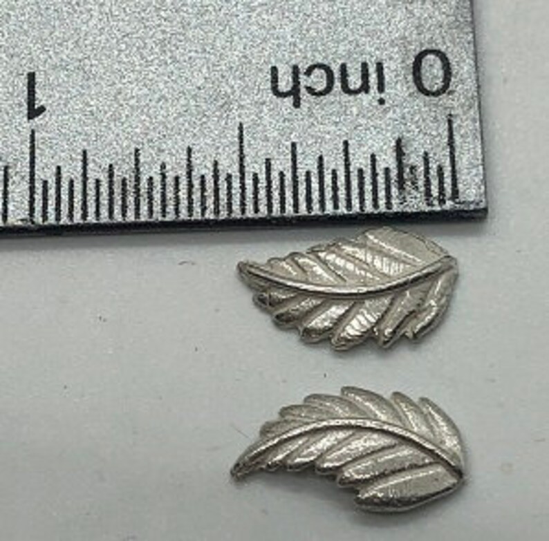 Large Leaves and Large Flowers, 2 Each of My Small Sterling Silver ...
