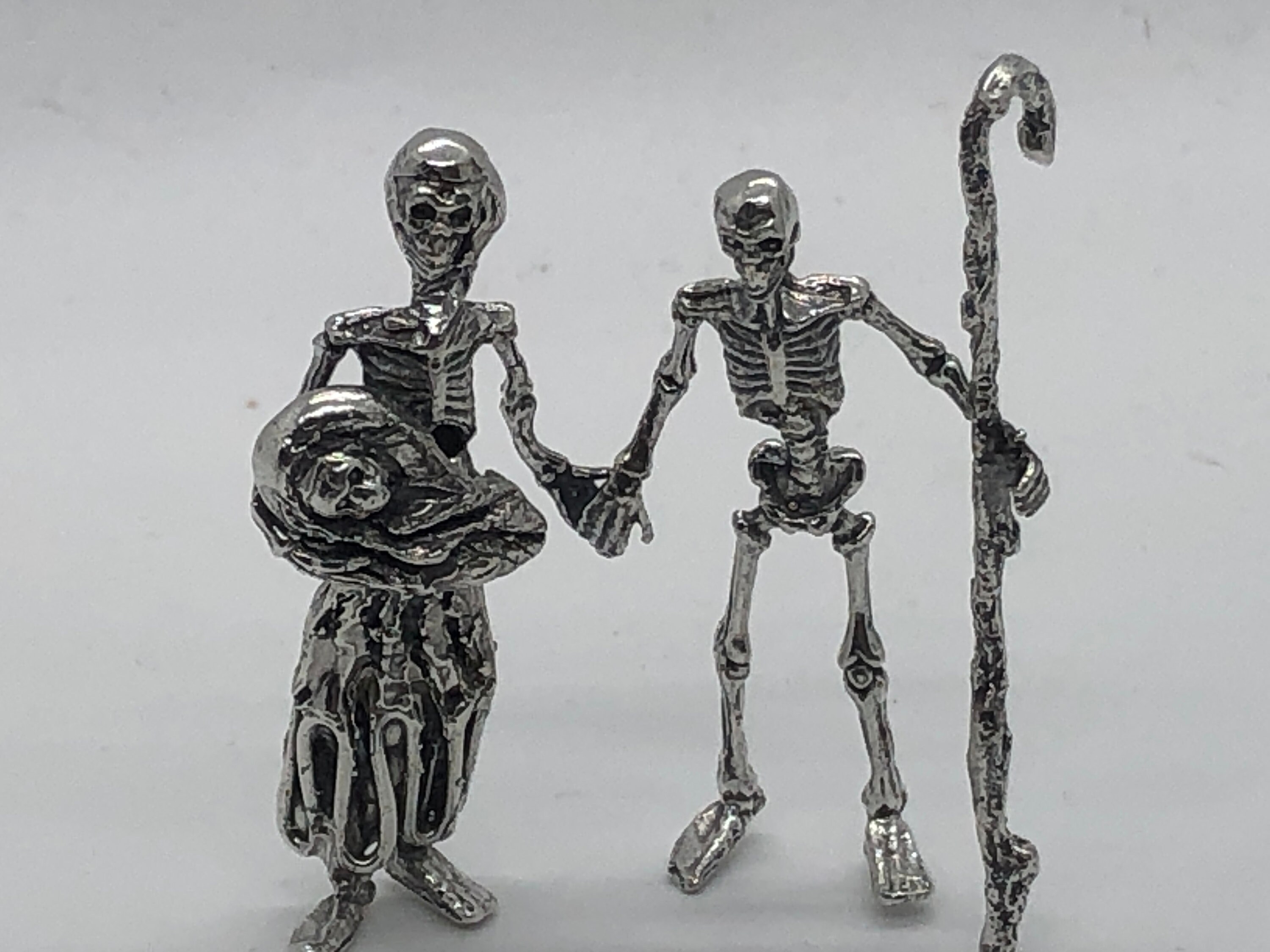 Nativity Set Sterling Silver Skeletons 36 Separate Pieces: | Etsy