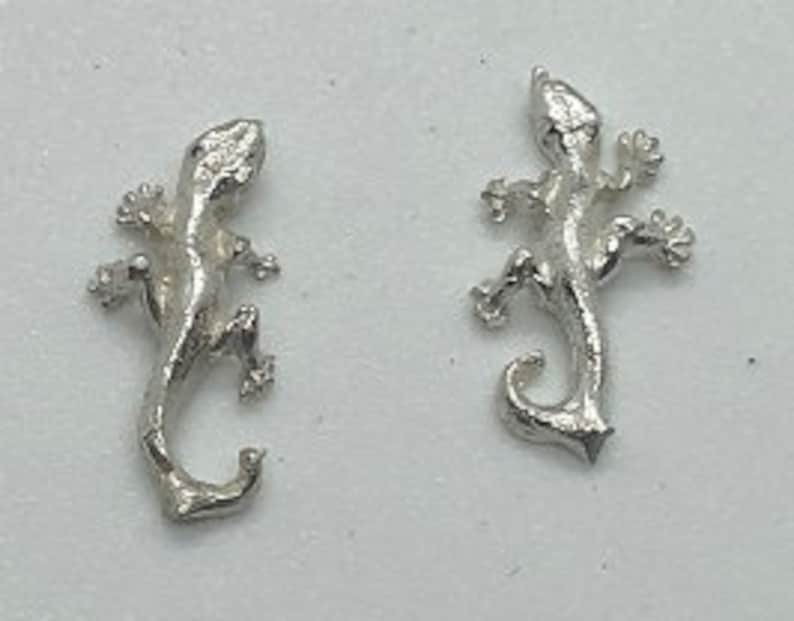 Gecko 10 Sterling Silver Small Castings for Silversmithing | Etsy