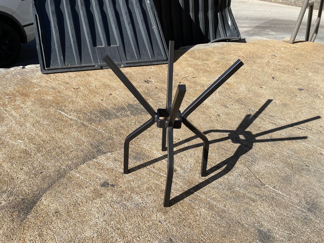 Tee Pee Fire Pit Grate: 17" Carbon Steel Firewood Holder - Etsy