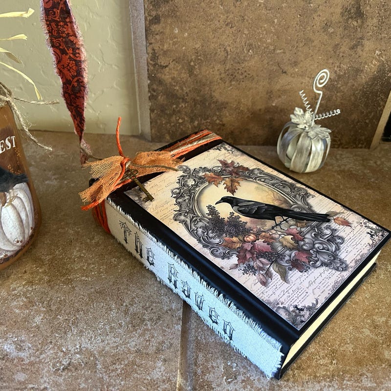 Upcycled Book - Etsy