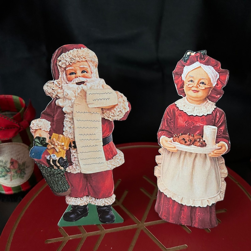 Santa Claus Standees - Etsy