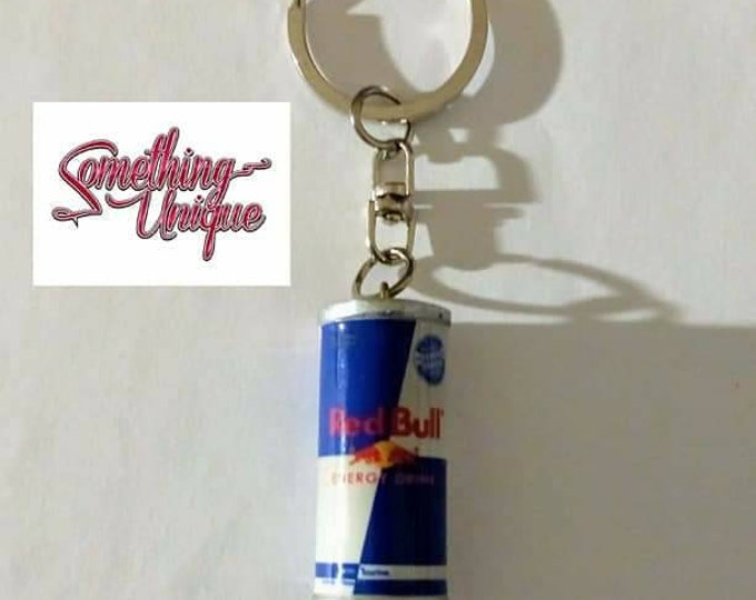 Red Bull Can Keychain - Etsy