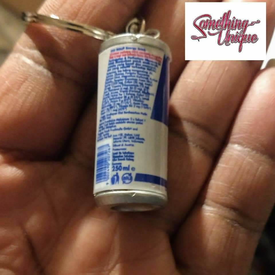 Red Bull Can Keychain | Etsy