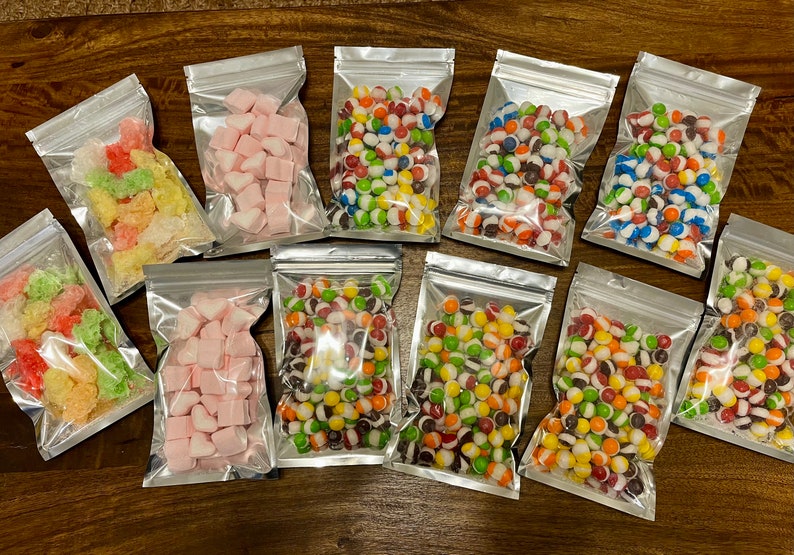 Freeze Dried Space Candy Starburst Fruit Chews - Etsy