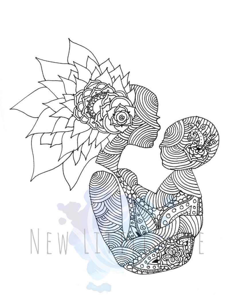 Breastfeeding & Postpartum Coloring Book DIGITAL DOWNLOAD | Etsy