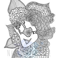 Pregnancy Changes Coloring Page DIGITAL DOWNLOAD Birth Art, Adult ...
