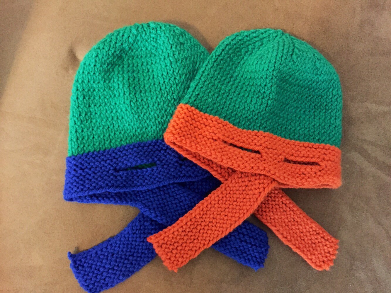 Knitting Pattern: Teenage Mutant Ninja Turtle Hat in Child Sizes - Etsy