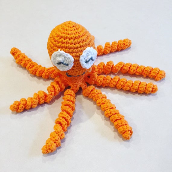 Octopus plush toy | Etsy