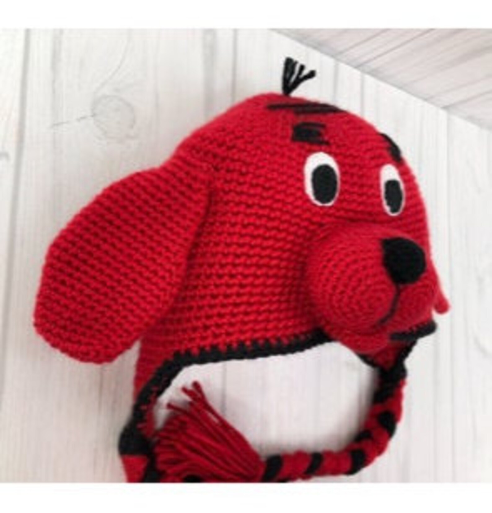 Red Dog Hat Crochet Pattern: Sizes 1-5 Years (PDF) - Etsy Canada