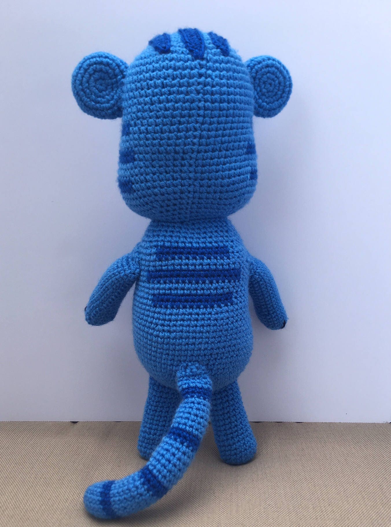 Tigey crochet pattern PDF. English USA | Etsy