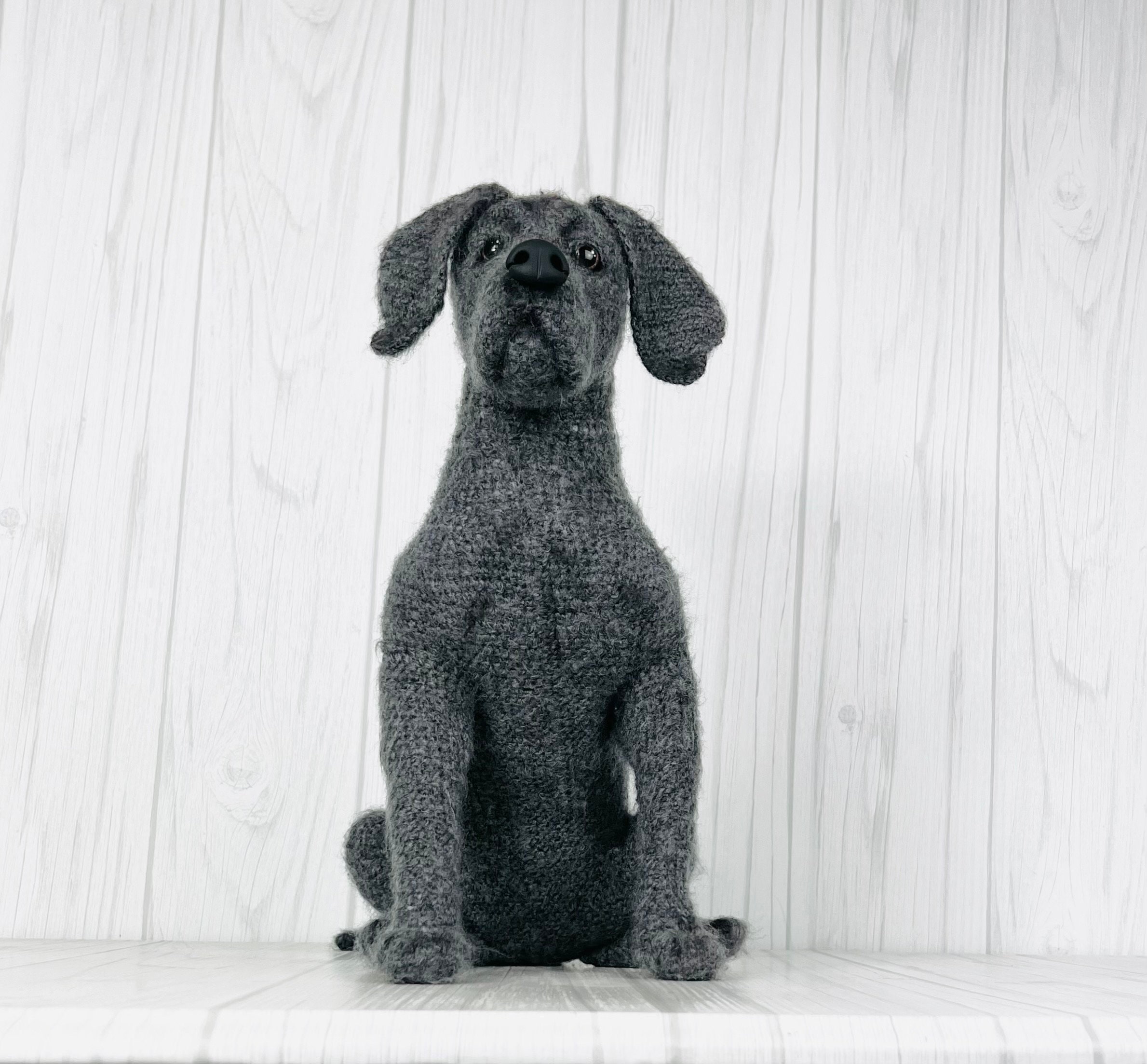 Great Dane Dog Crochet Pattern, Great Dane Crochet Pattern, Dog Crochet ...