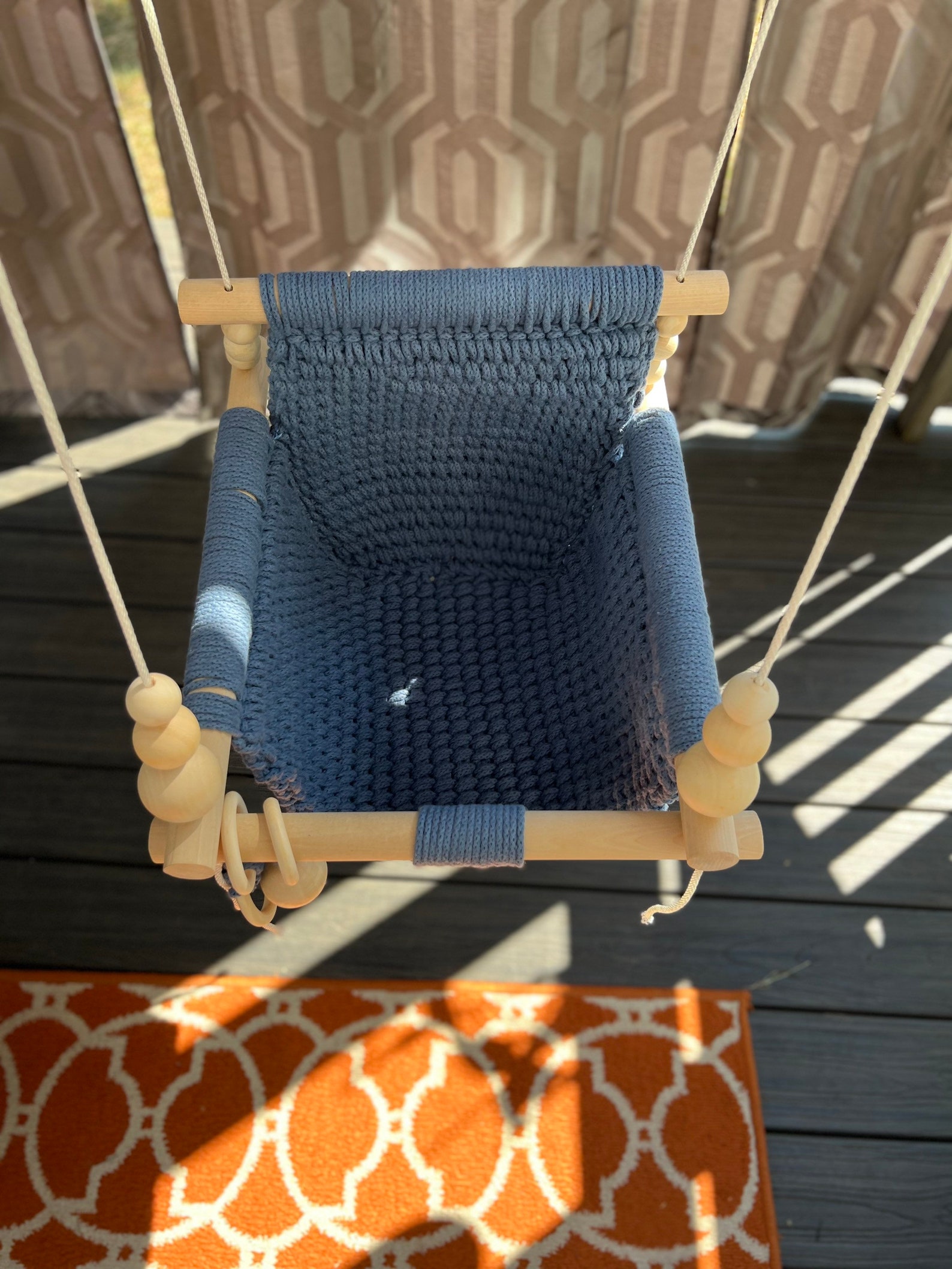 Swing Crochet Pattern Baby Swing Crochet Pattern Kid Swing - Etsy