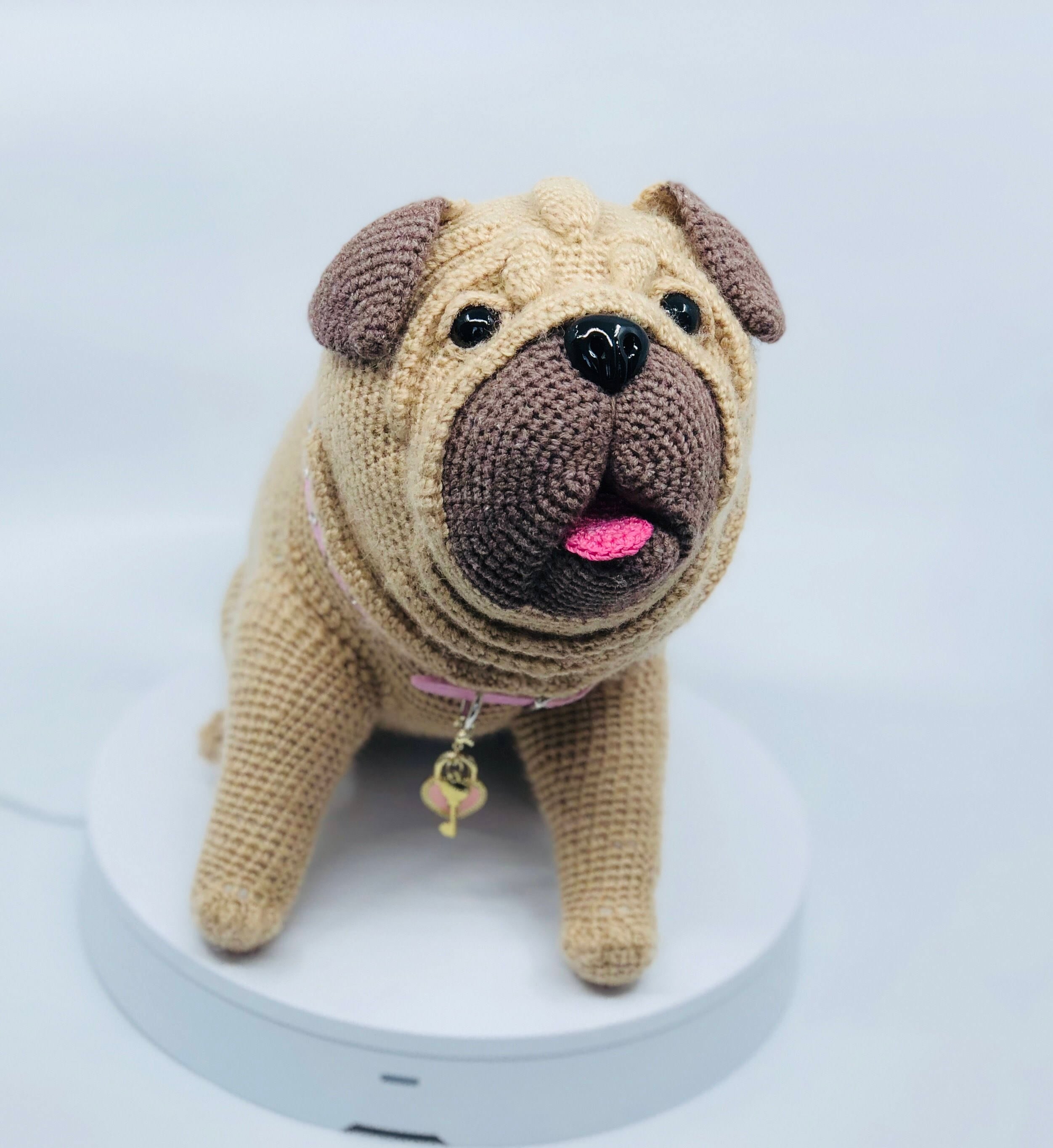 Pug Dog Crochet Pattern Crochet Puppy Dog Crochet Pattern - Etsy