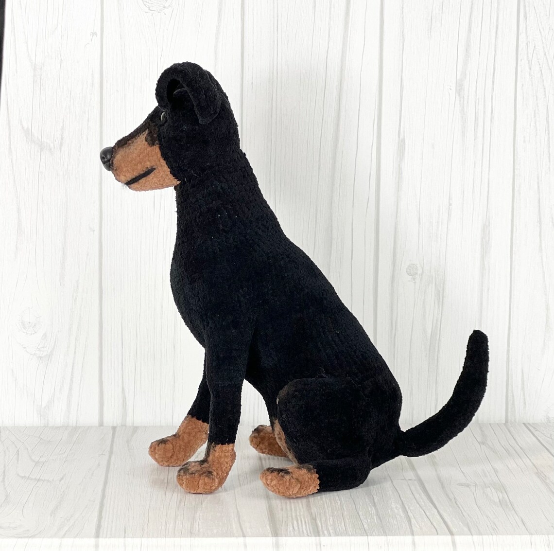 Manchester Terrier Crochet Pattern: Toy Dog PDF (english, Dutch ...
