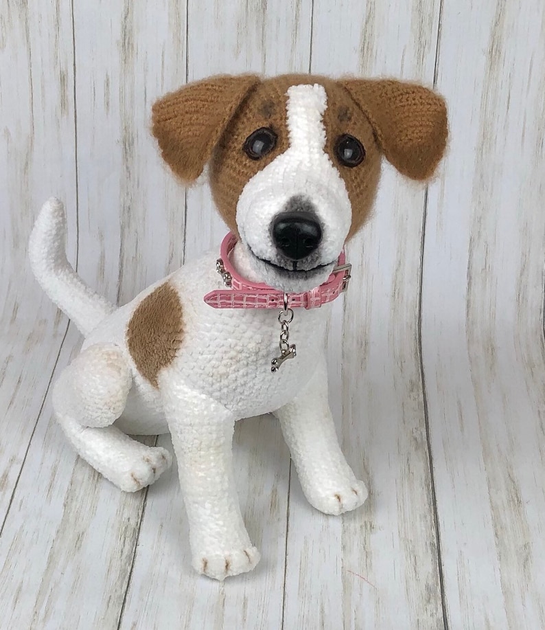 Jack Russell hond Haak patroon hond patroon hond haak - Etsy Nederland