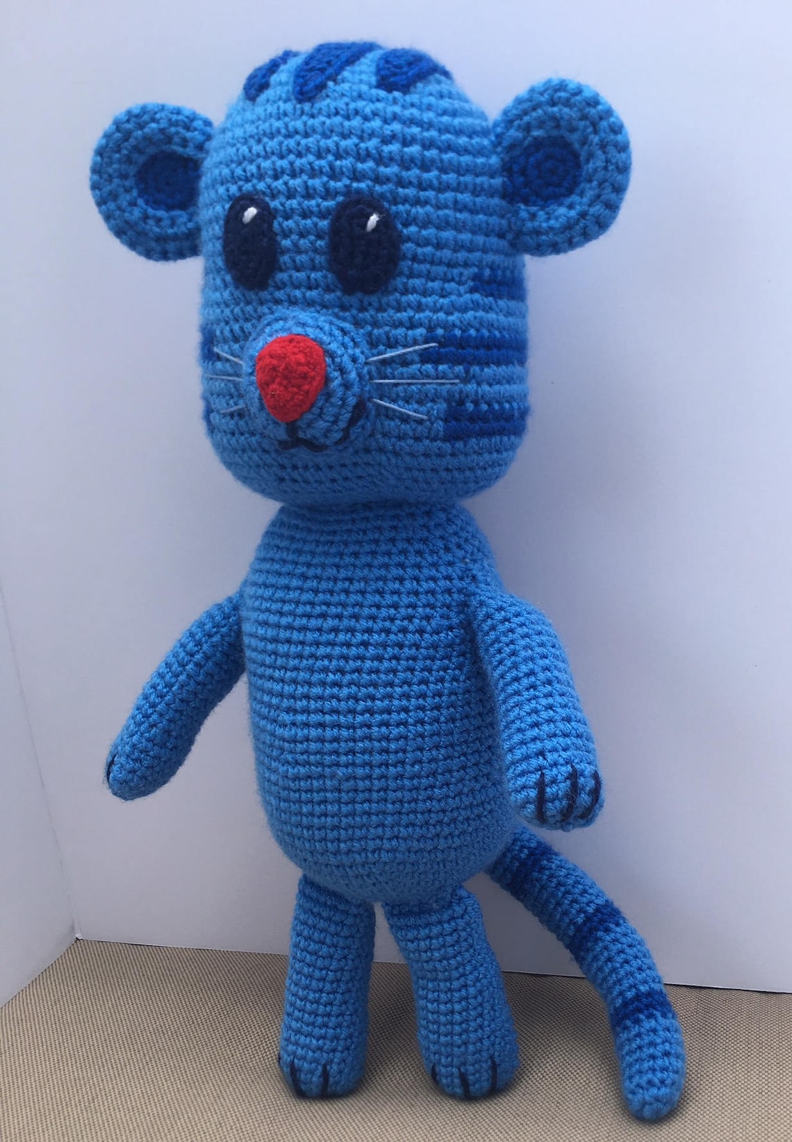 Tigey crochet pattern PDF. English USA | Etsy