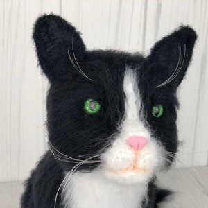 Patron chat noir au crochet, Patron chat au crochet, Patron au crochet ...
