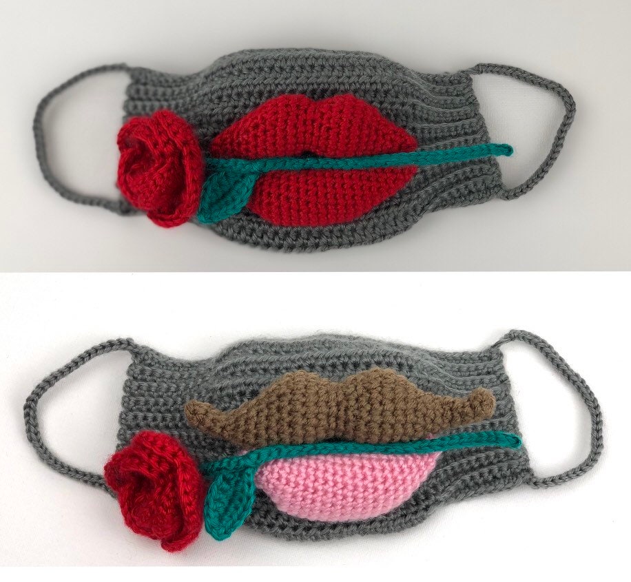 Crochet Pattern Mask Crochet Pattern Crochet Mask. | Etsy