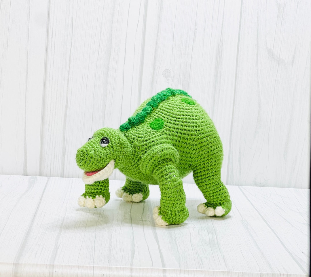 Stegosaurus Crochet Pattern, Dinosaur Crochet Pattern, Dino Crochet ...