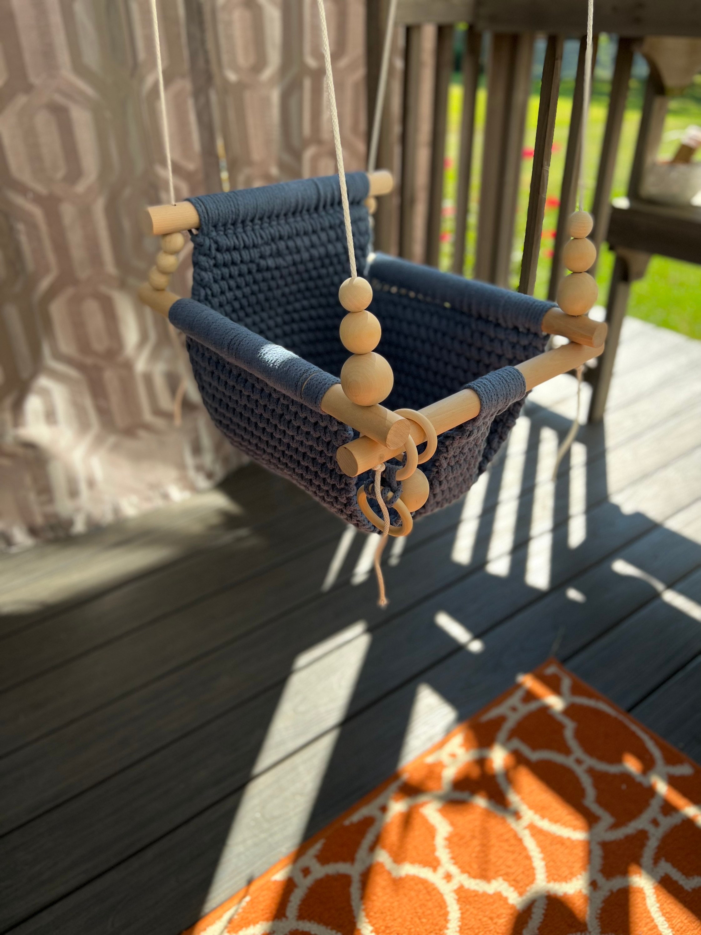 Swing Crochet Pattern, Baby Swing Crochet Pattern, Kid Swing Crochet ...