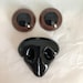 Handmade Nose for Dog and Plastic Eyes. - Etsy