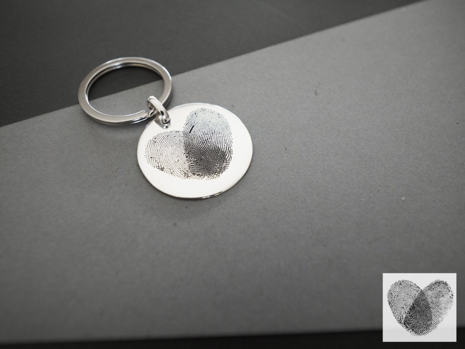 Memorial Signature Keychain Geometric Handwriting Charm - Etsy