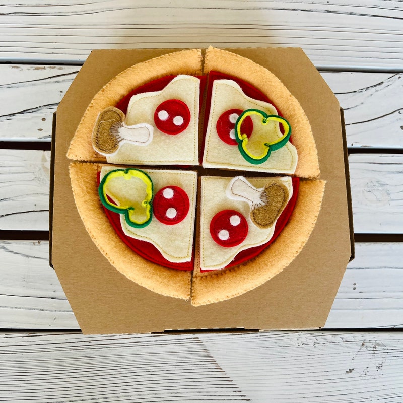 Felt Pizza - Etsy