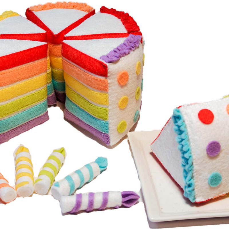 Felt Pretend Cake - Etsy