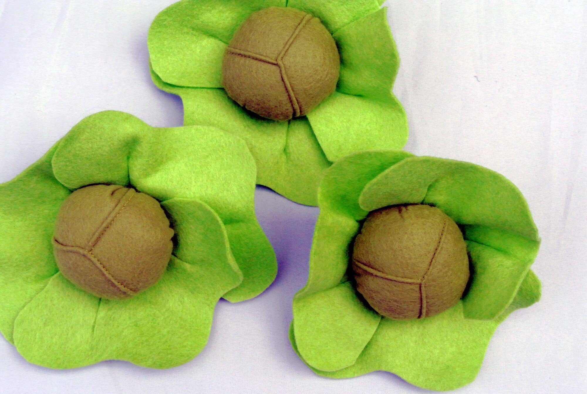 Felt Vegetable Cabbage, Felt Vegetable, Toy Food, Play Food, Gift for ...
