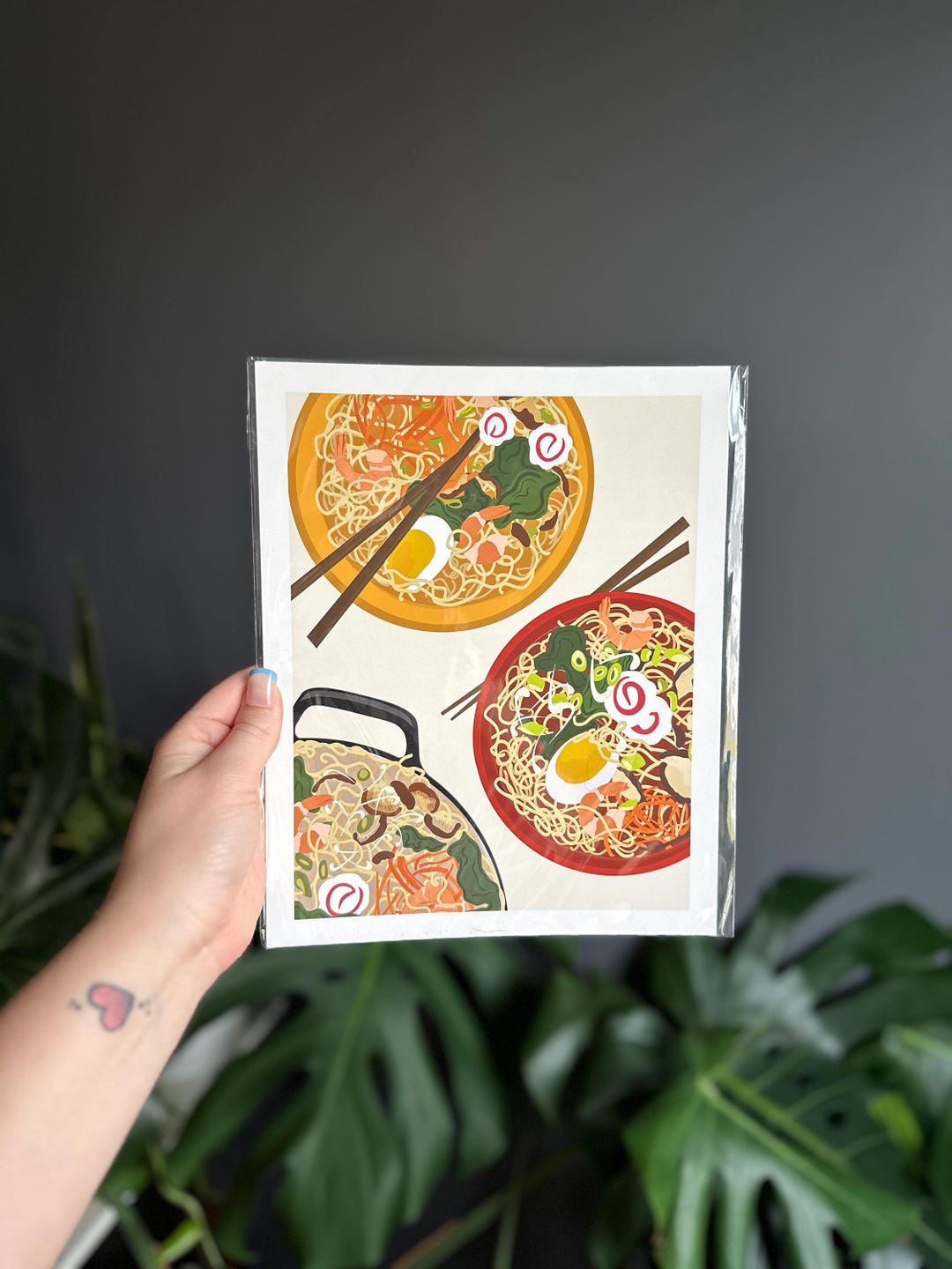 Ramen Noodle Glossy Giclee Art Print | 8x10 | UNFRAMED - Etsy