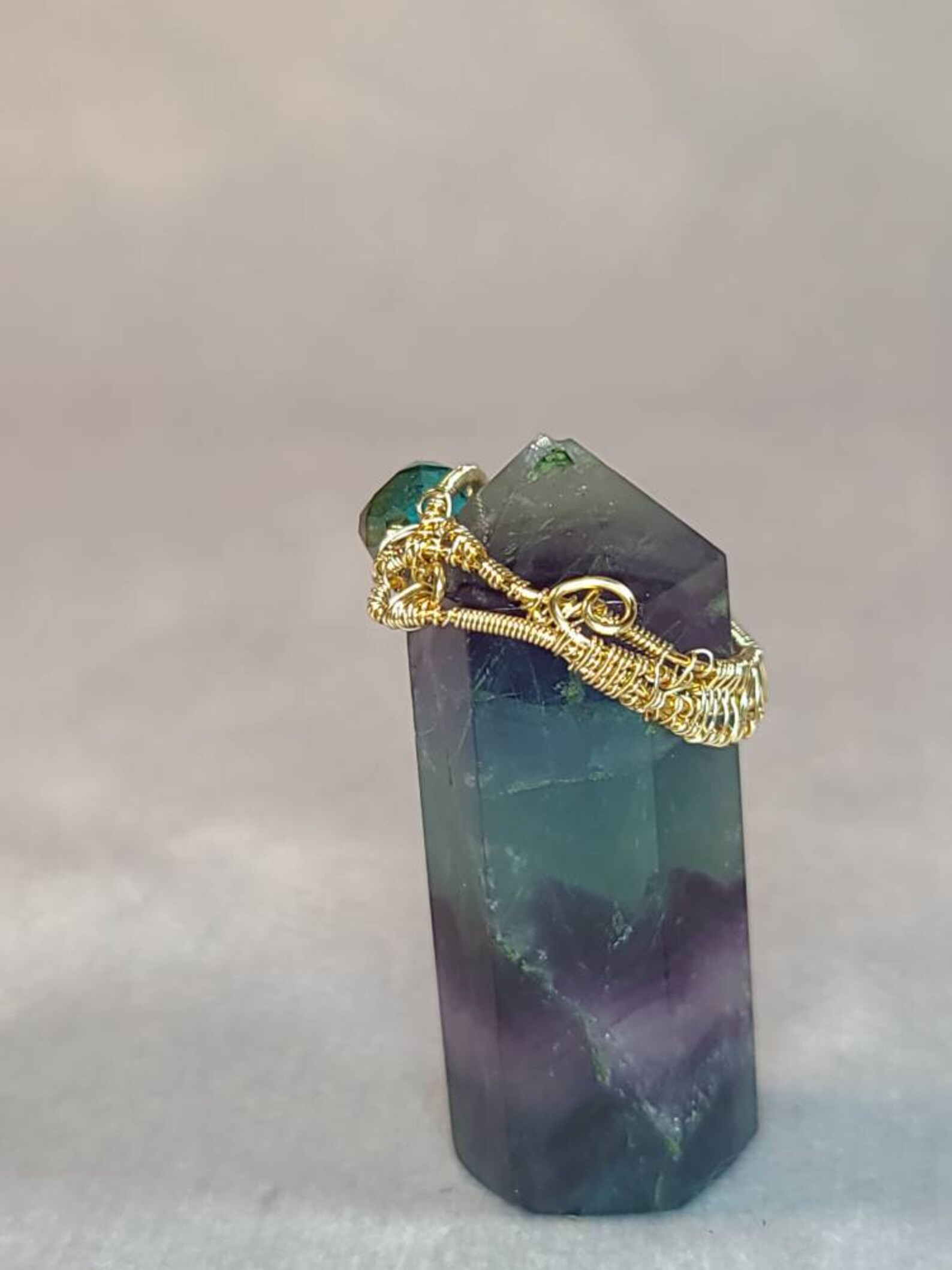 Gold Wire Ring With Beads Size 10 - Etsy