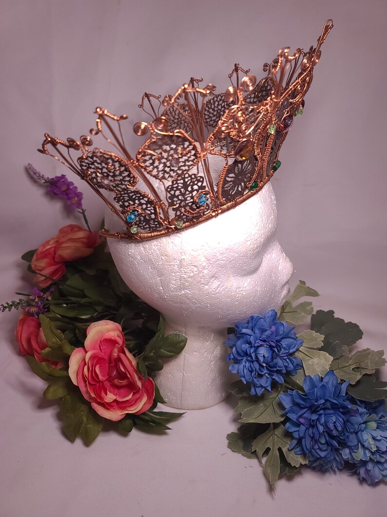 Copper Crown Inspire by the Witcher Origins Crown With a Victorian and ...