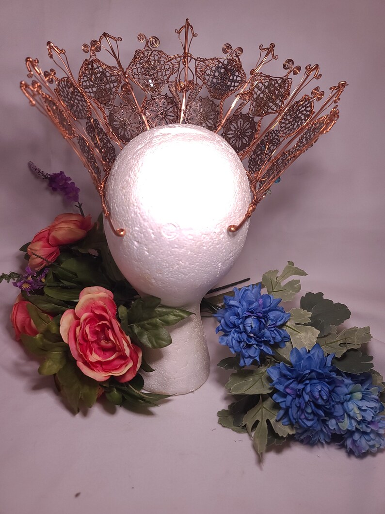 Copper Crown Inspire by the Witcher Origins Crown With a Victorian and ...