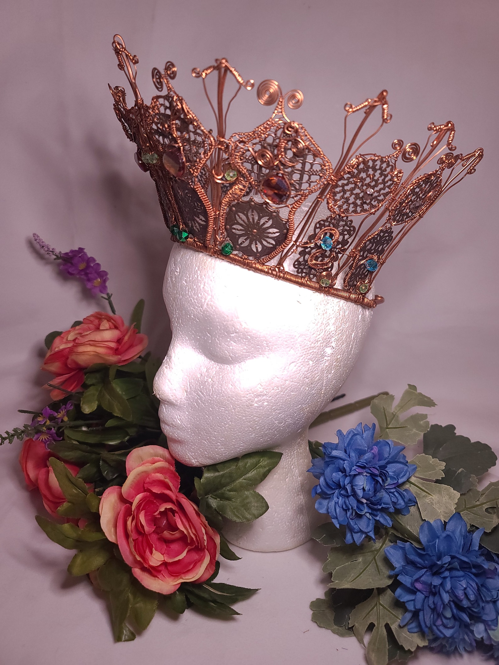 Copper Crown Inspire by the Witcher Origins Crown With a Victorian and ...