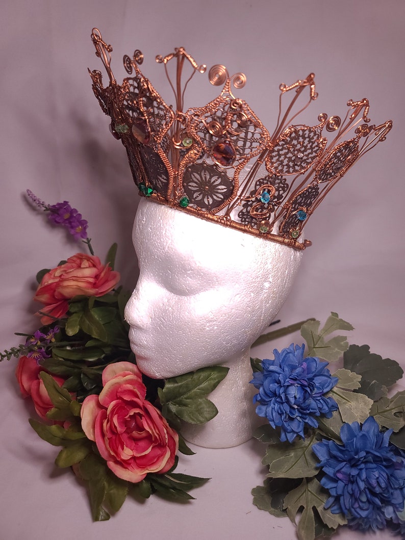 Copper Crown Inspire by the Witcher Origins Crown With a Victorian and ...