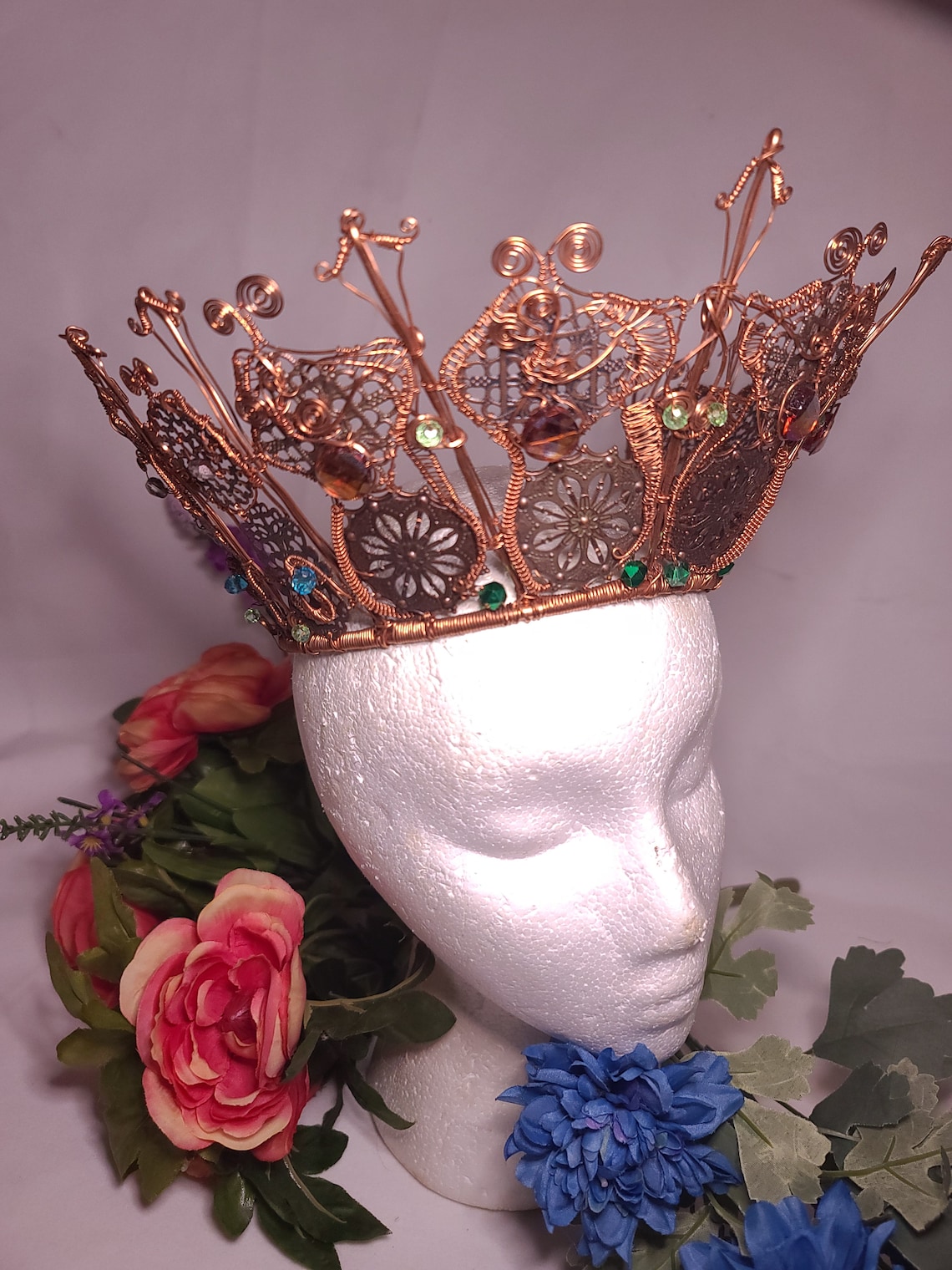 Copper Crown Inspire by the Witcher Origins Crown With a Victorian and ...