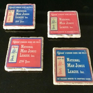 Mah Jongg Coasters - Etsy