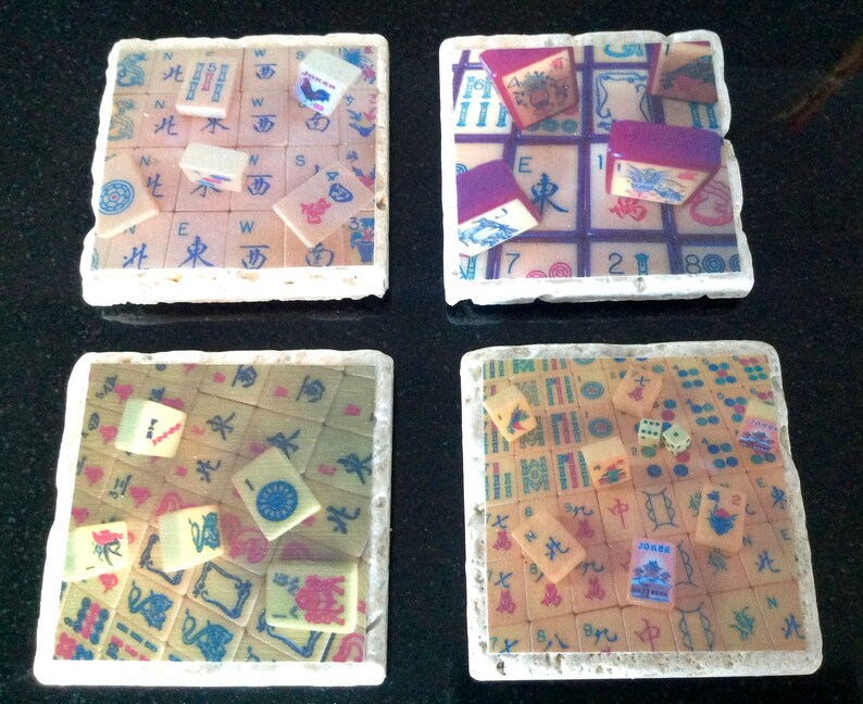 Mah Jongg Coasters - Etsy