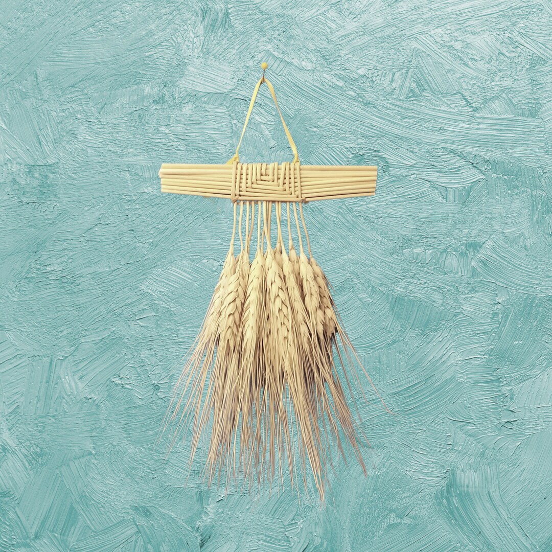 Wall Hanging Wheat Weaving Corn Dolly Arabic Cage - Etsy