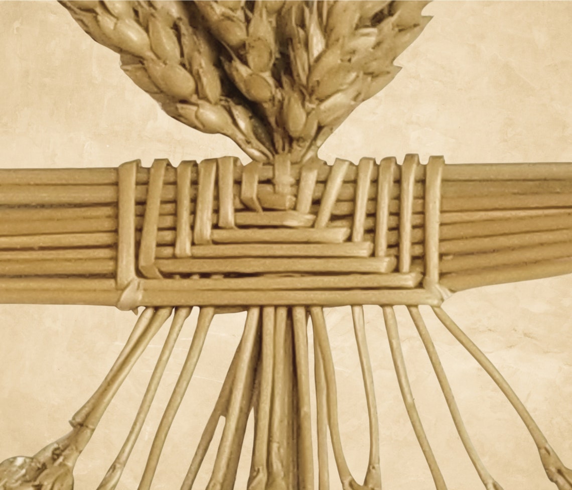 Wheat Weaving - Corn Dolly - Arabic Cage Doll - Straw Wall Decor ...