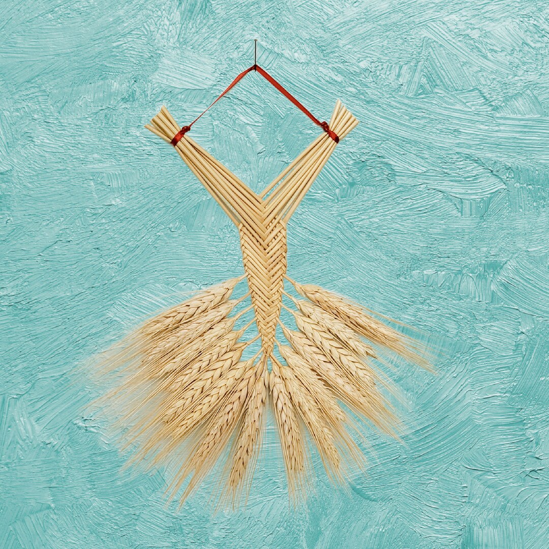 Wall Hanging - Corn Dolly - Wheat Weaving - Welsh Fan - Straw - House ...