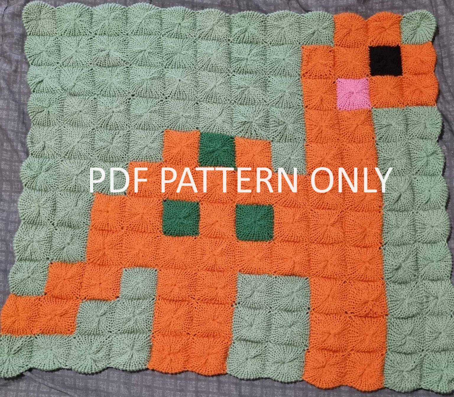 PATTERN - 22 Pin Circular Knitting Machine Dinosaur Blanket - Etsy